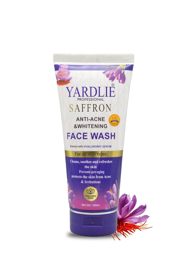 Yardlie Saffron Face Wash – Brightening & Glow Cleanser | 100ml – CVB ...